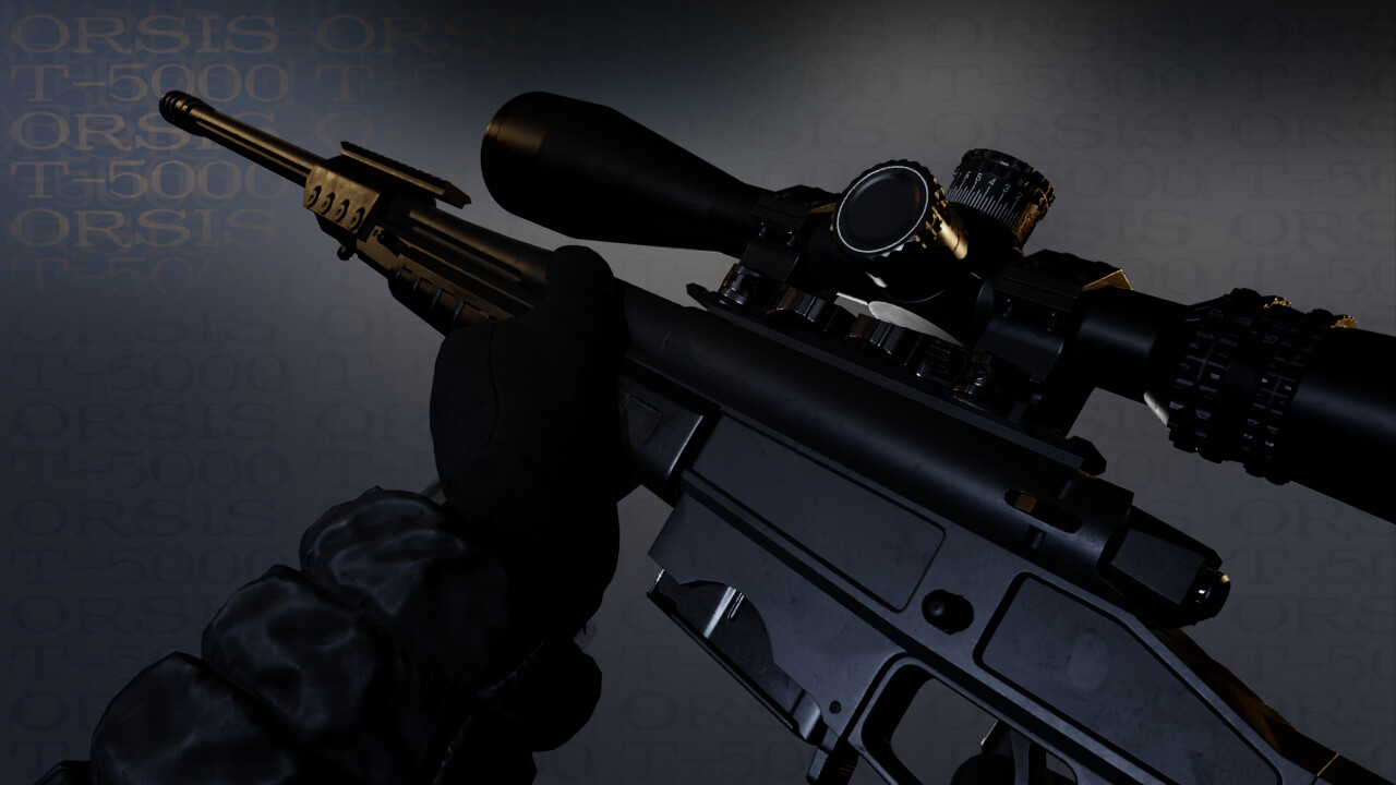 ArtStation - ORSIS T-5000 First-Person Viewmodel Animation Showcase