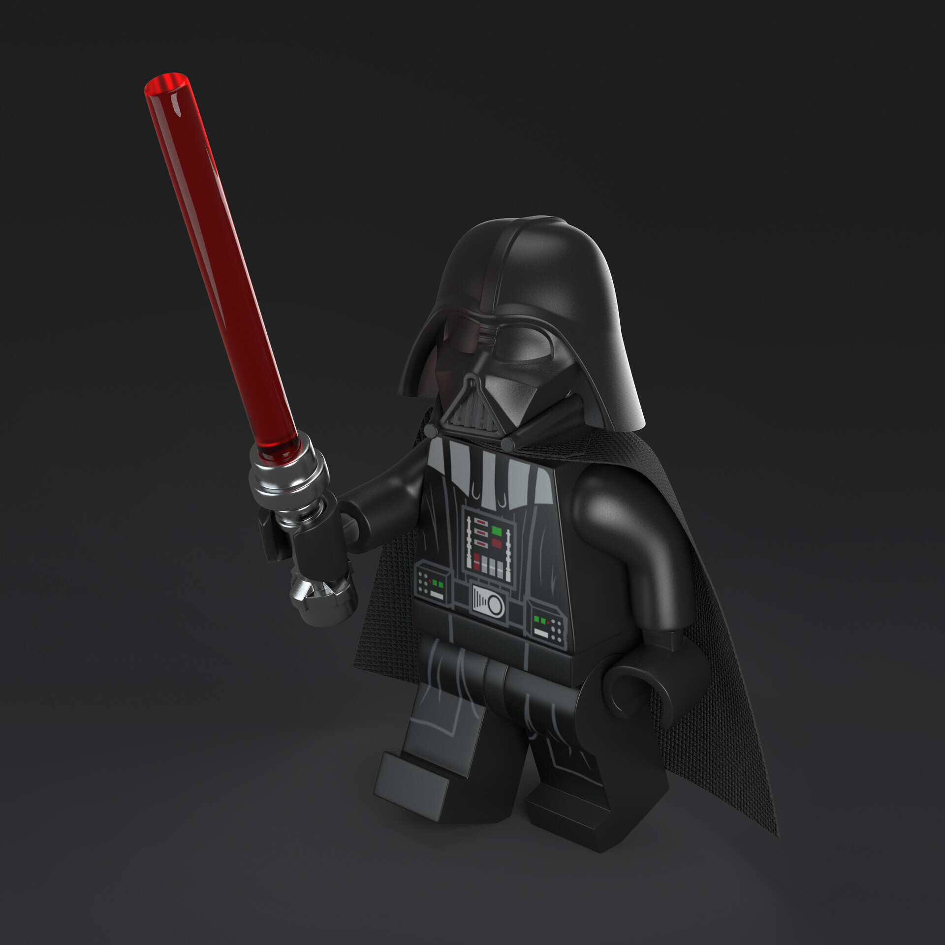 ArtStation - Lego Darth Vader