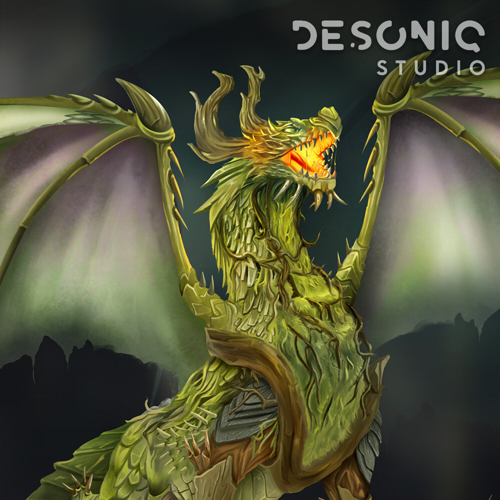 ArtStation - Verdant Wyrm