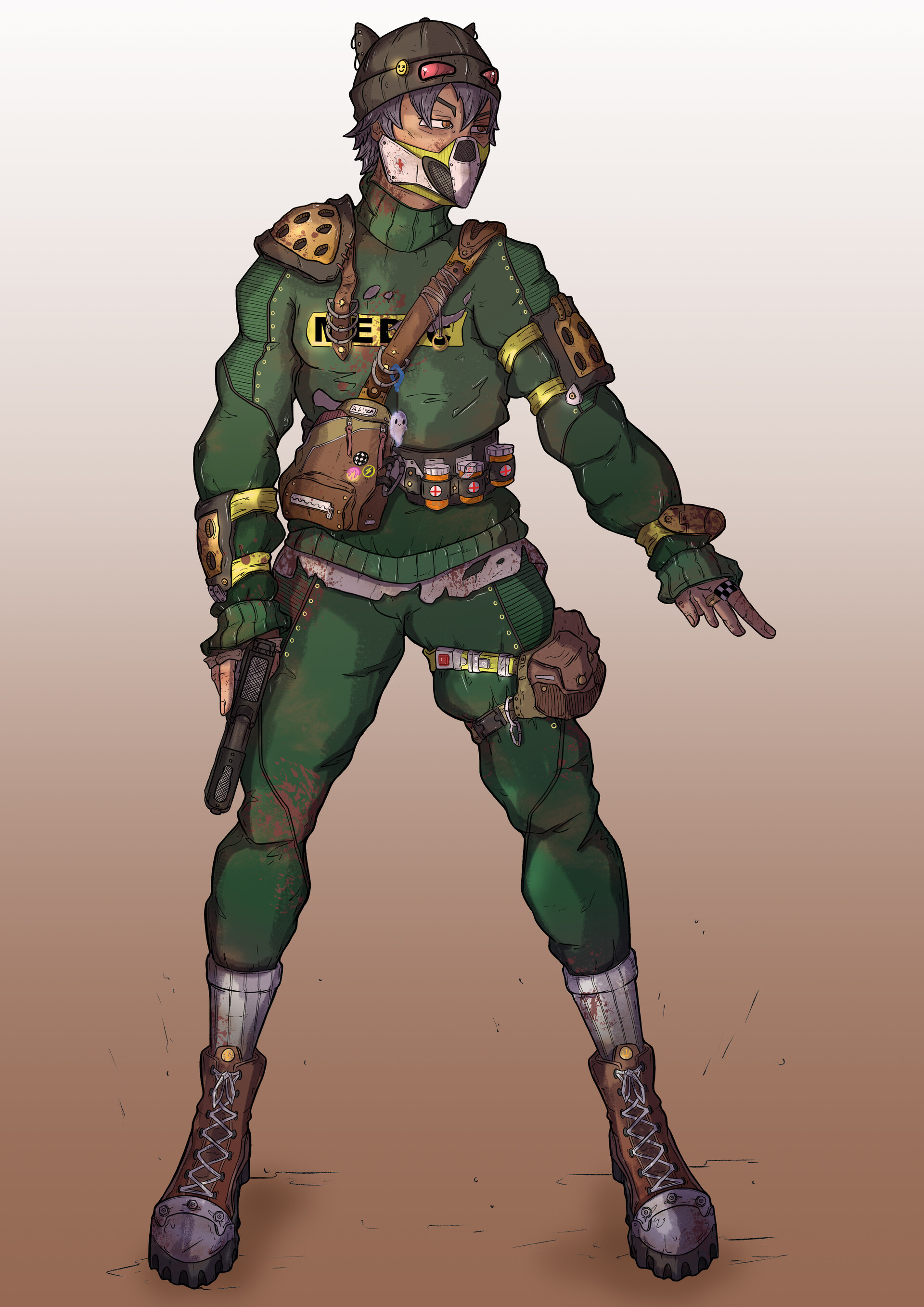 ArtStation - Medic Character (Costume Design)