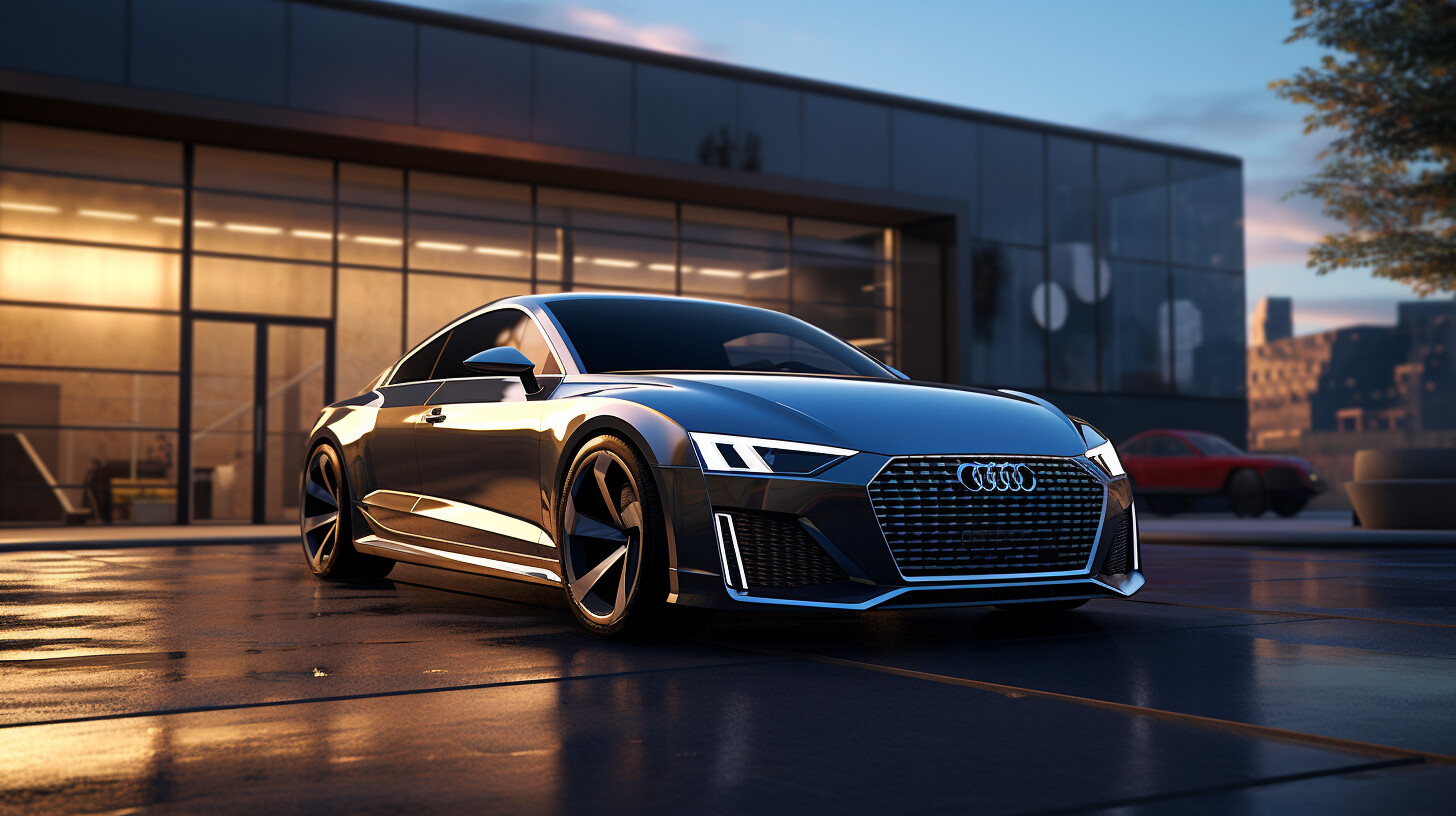 ArtStation - A 3D Audi Car Exterior design