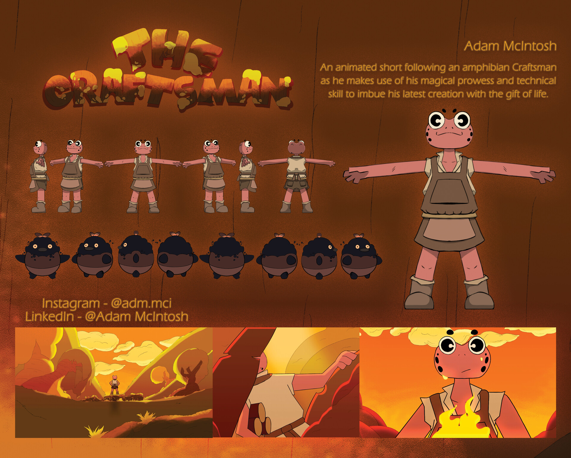 ArtStation - The Craftsman Character Concept Exploration