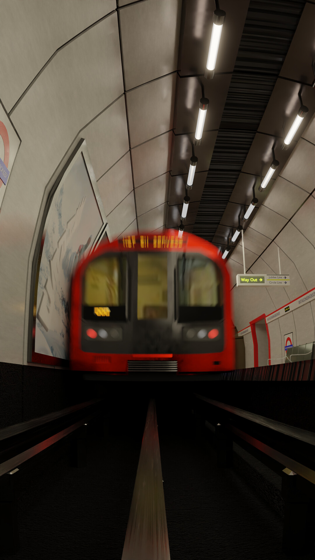 ArtStation - Underground Station