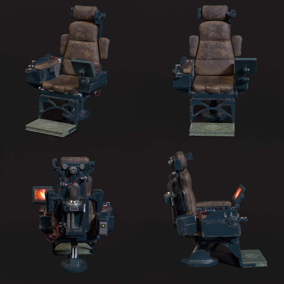 ArtStation - TORTURE CHAIR