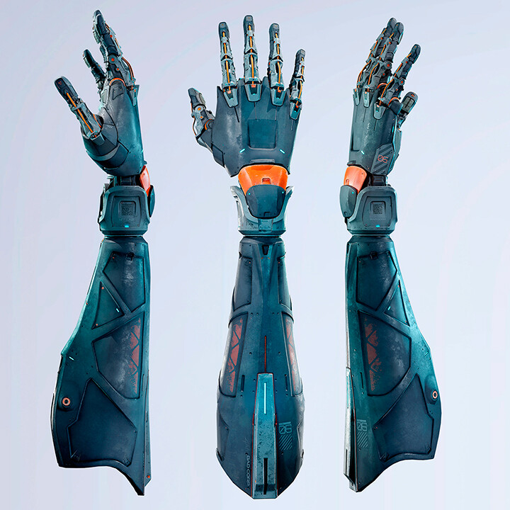 ArtStation - bionic arm
