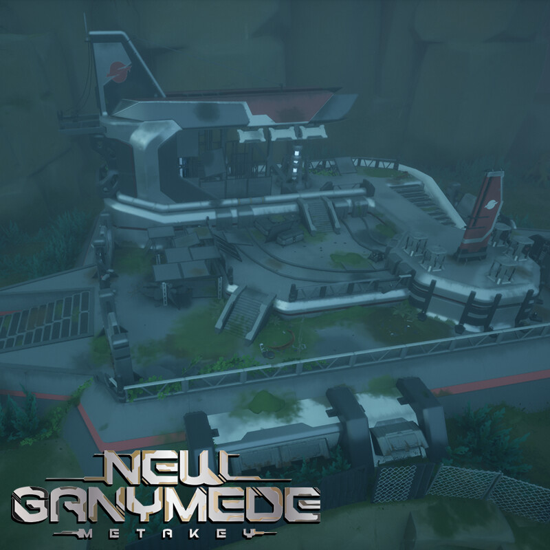 ArtStation - "New Ganymede" - Shield Generator 2