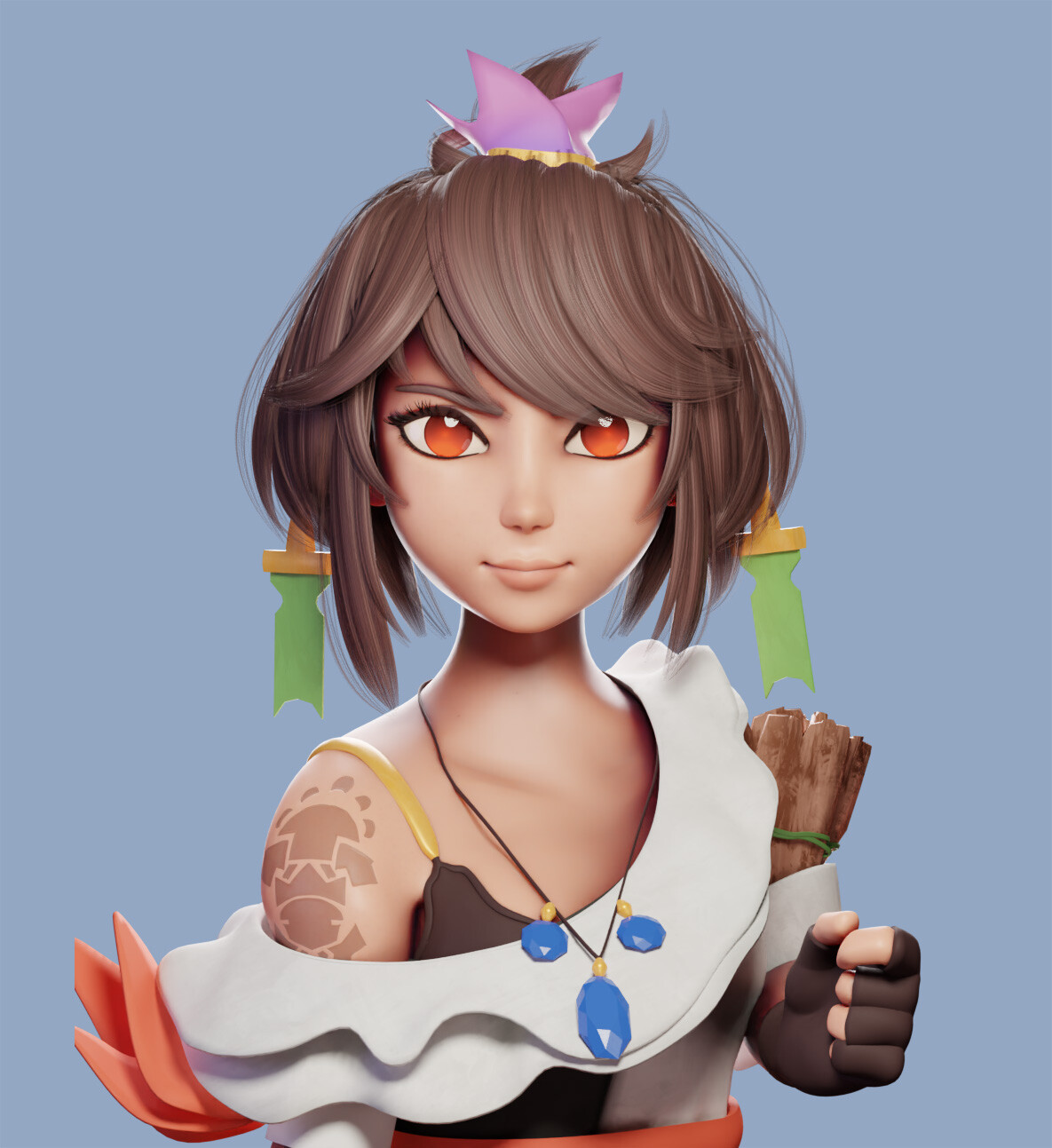 ArtStation - Islander - 3D Stylized Character