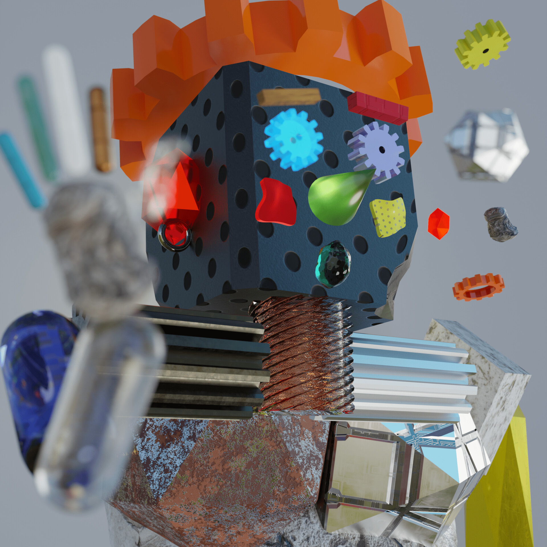 ArtStation - Anamorphic effect