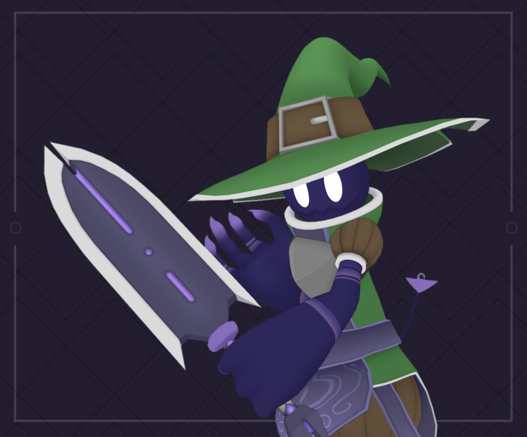 ArtStation - Void Imp [ 3DVrm / Vtuber model ]