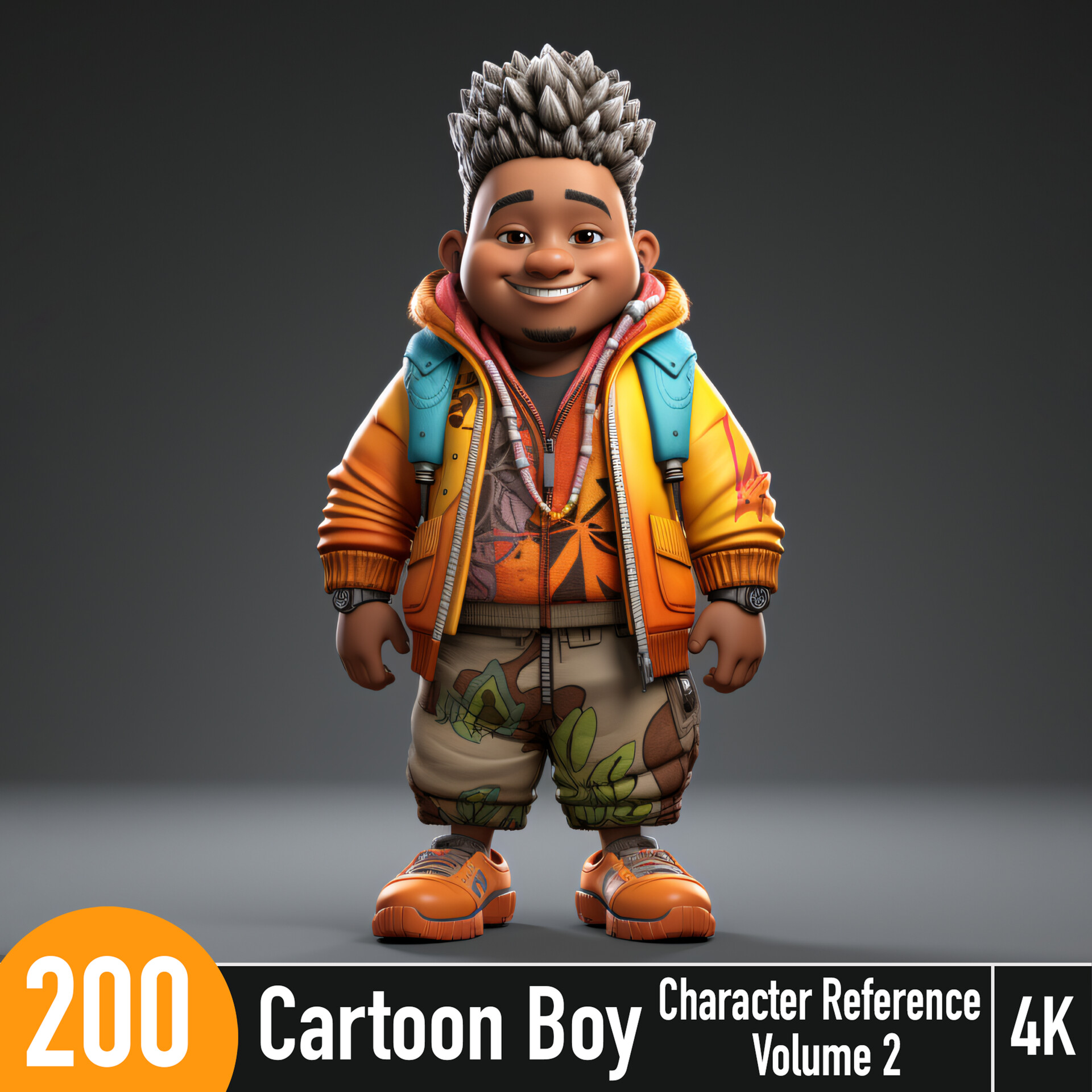 ArtStation - 200 Cartoon Boy Character Concept. Volume 2 (4k)