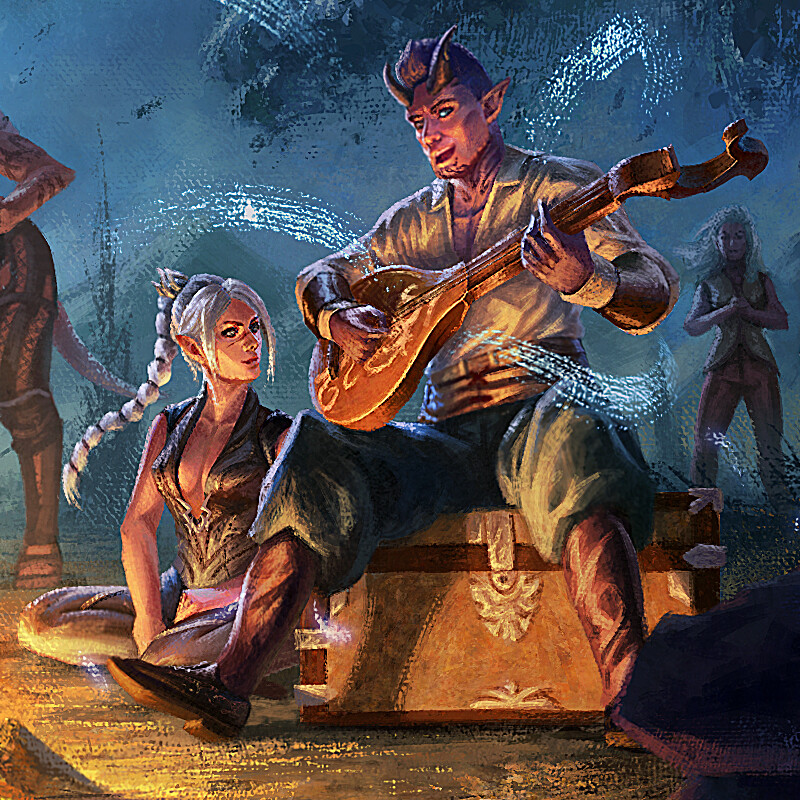 ArtStation - Sing For Me - Baldur's Gate 3 Fan Art