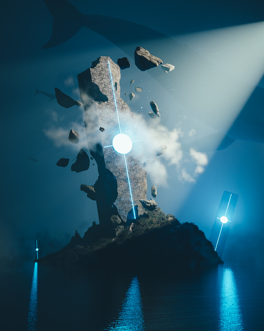 ArtStation - BLUE MONOLITH