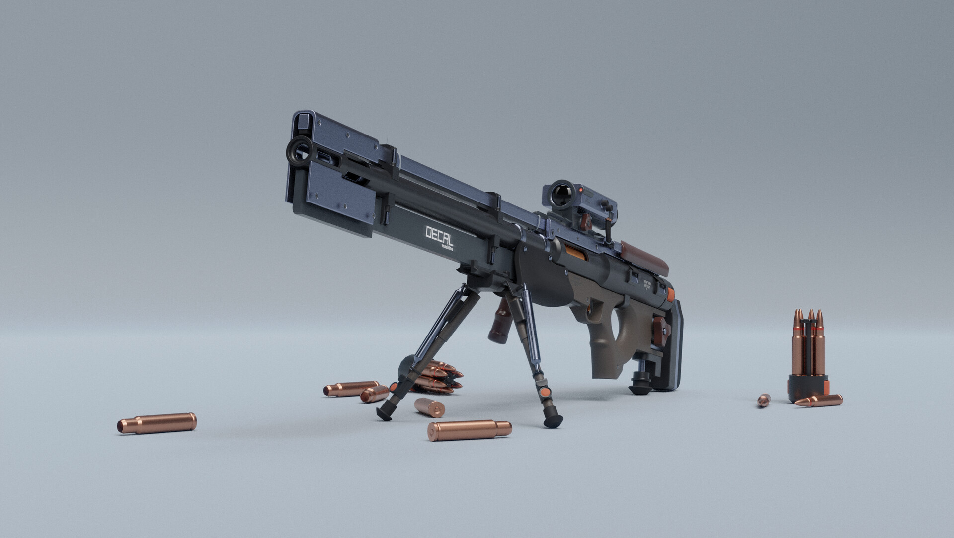 ArtStation - Prototype_SniperRifle_1