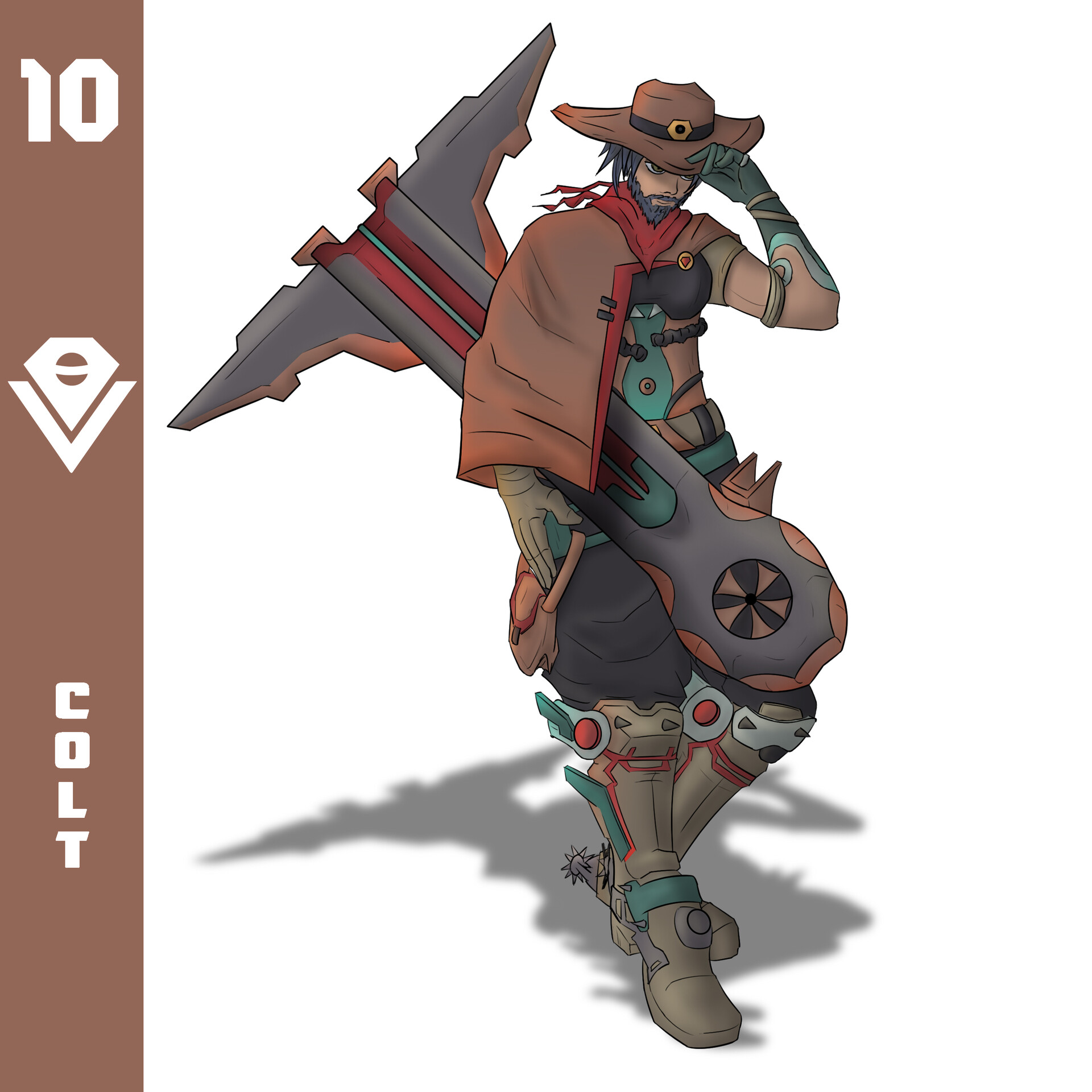 ArtStation - Colt character design