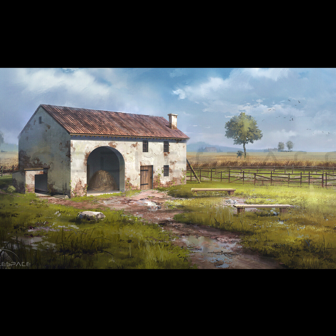 ArtStation - Farm house