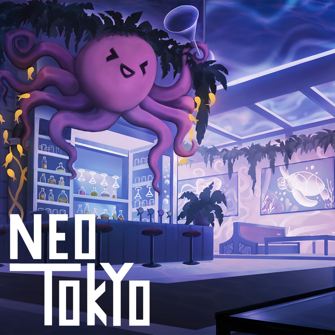 ArtStation - NEO TOKYO Interior Shot