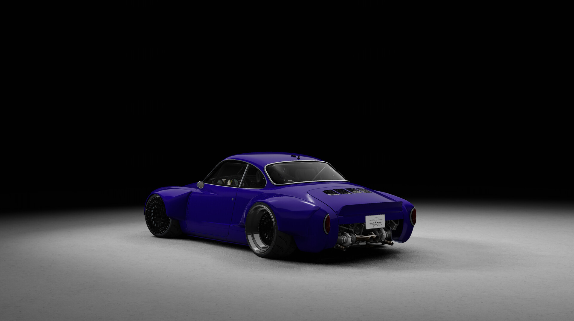 ArtStation - Volkswagen Karmann Ghia Restomod
