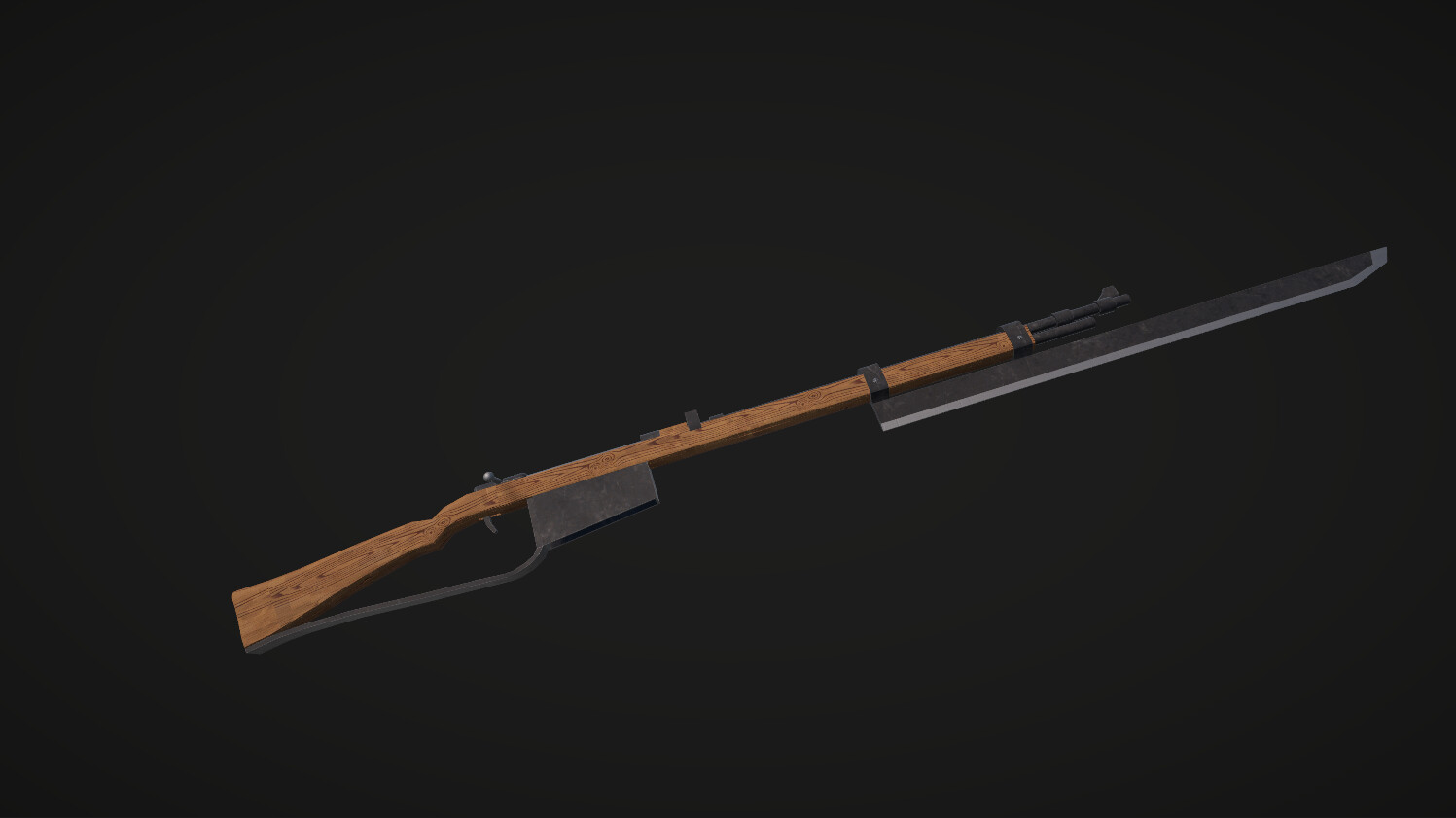 ArtStation - Rifle Glaive Hybrid