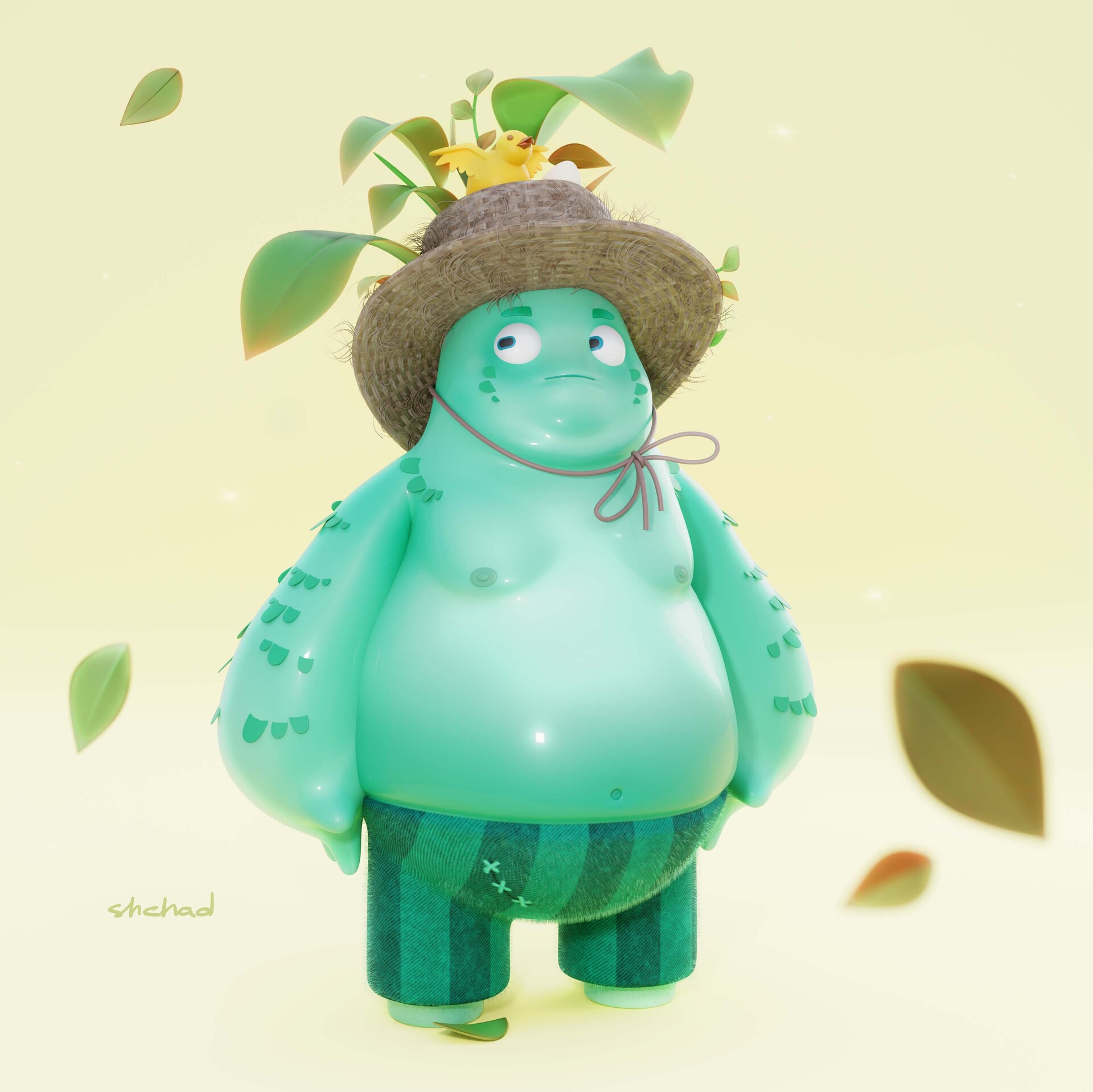 ArtStation - Cartoon Character "The Root"