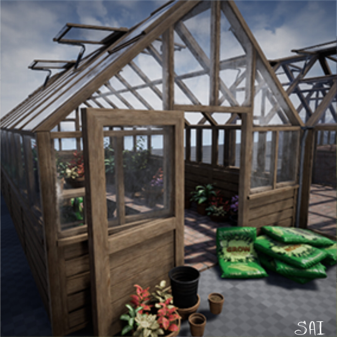ArtStation - GreenHouse Modular