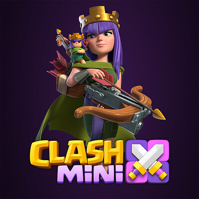 ArtStation - Clash Mini - Archer Queen