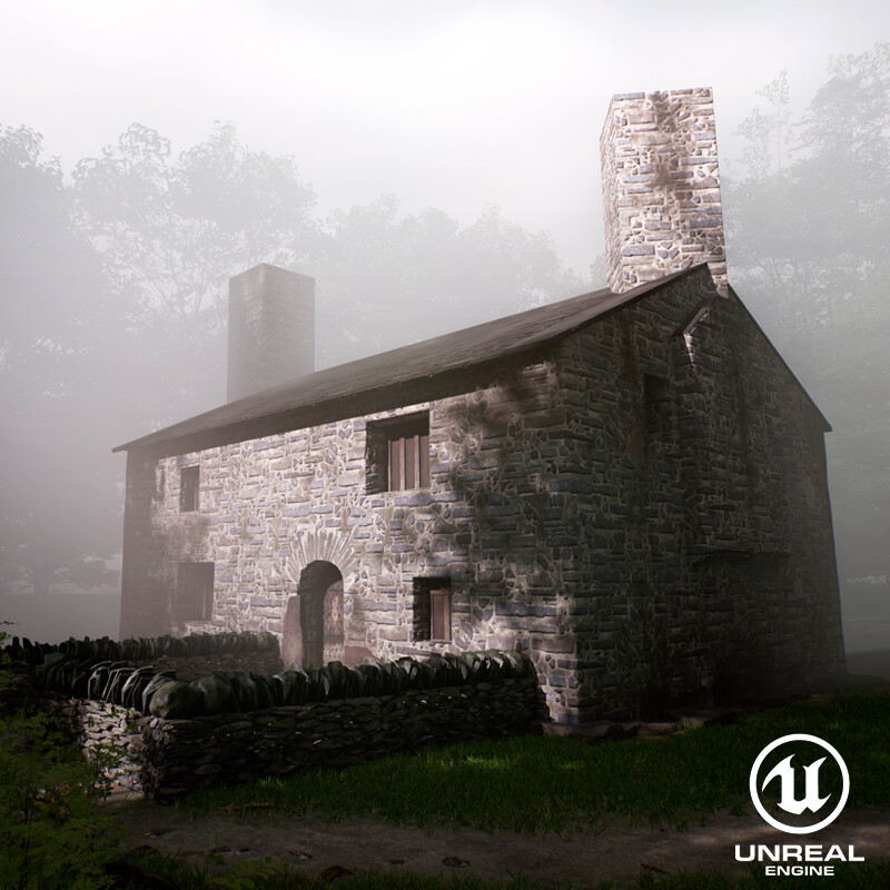 ArtStation - Garreg Fawr Farmhouse - Unreal Engine 5.2