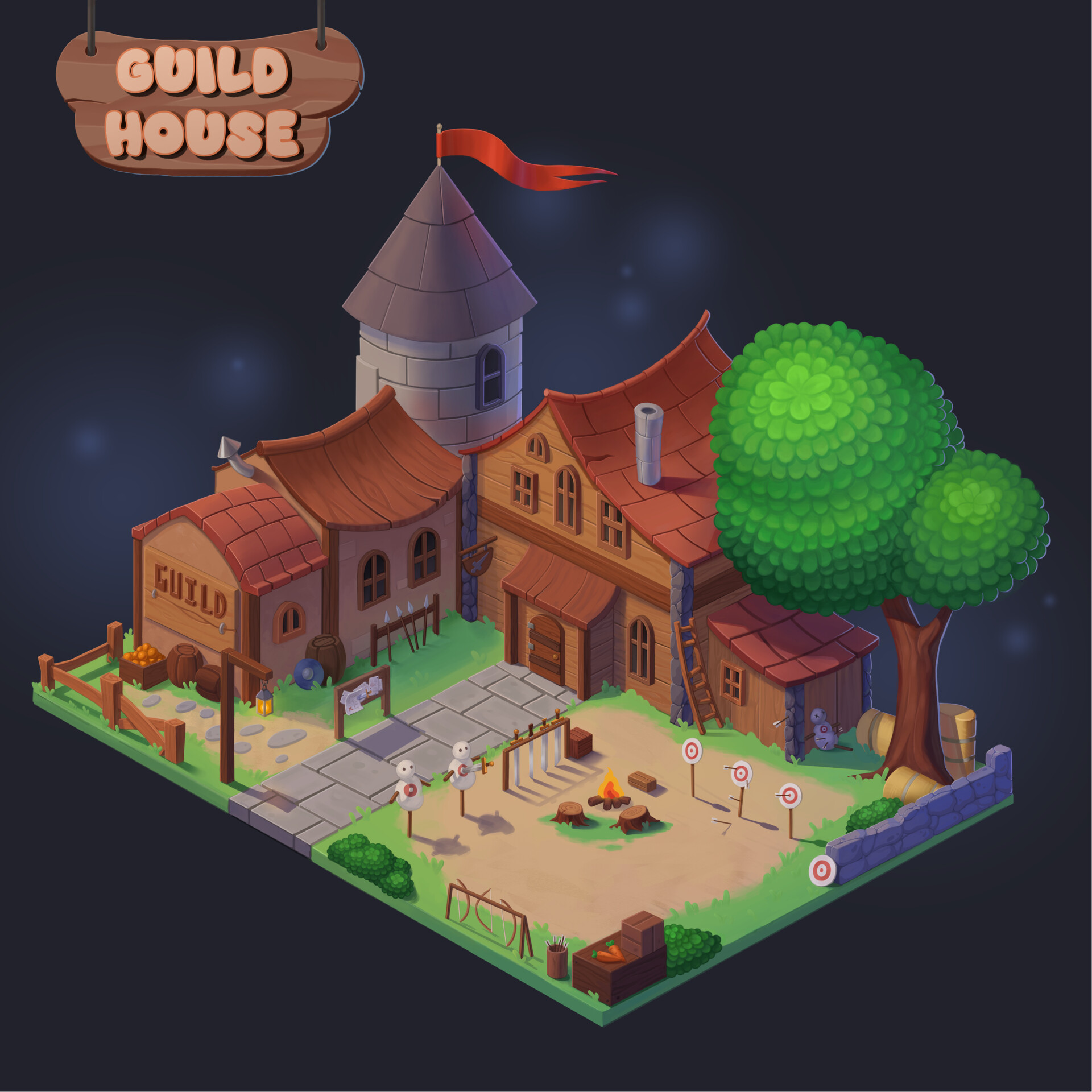 ArtStation - Guild House