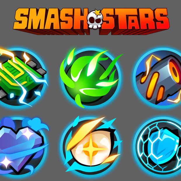 ArtStation - Smash Stars Skill Icons
