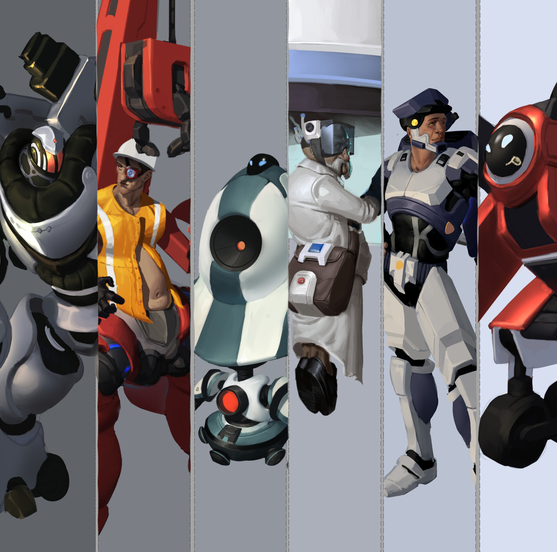 ArtStation - Neo Tokyo: Exponential Reality - Character Design