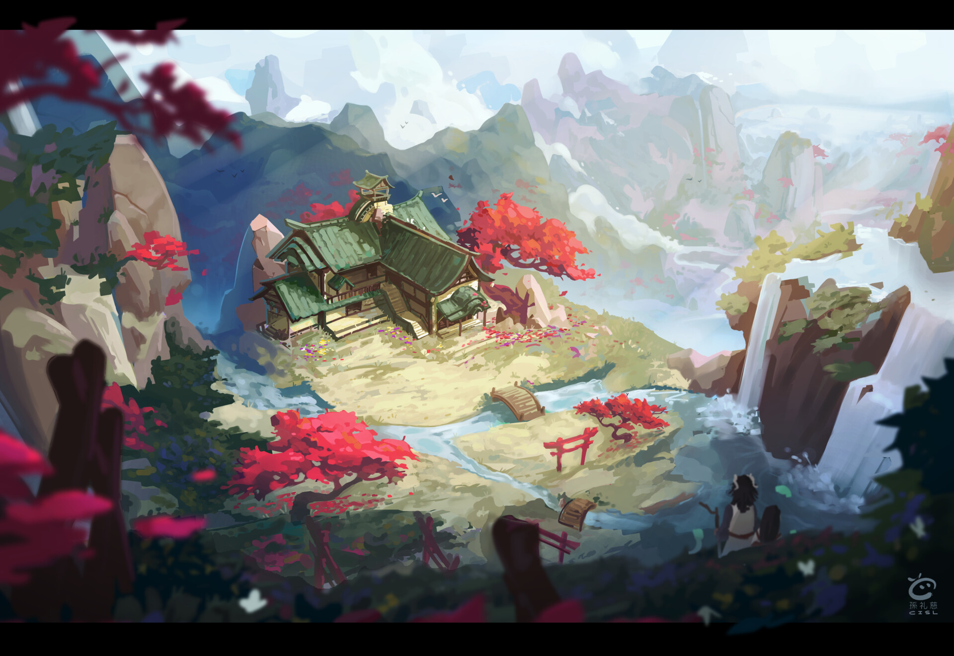ArtStation - Chiya Shrine - IP