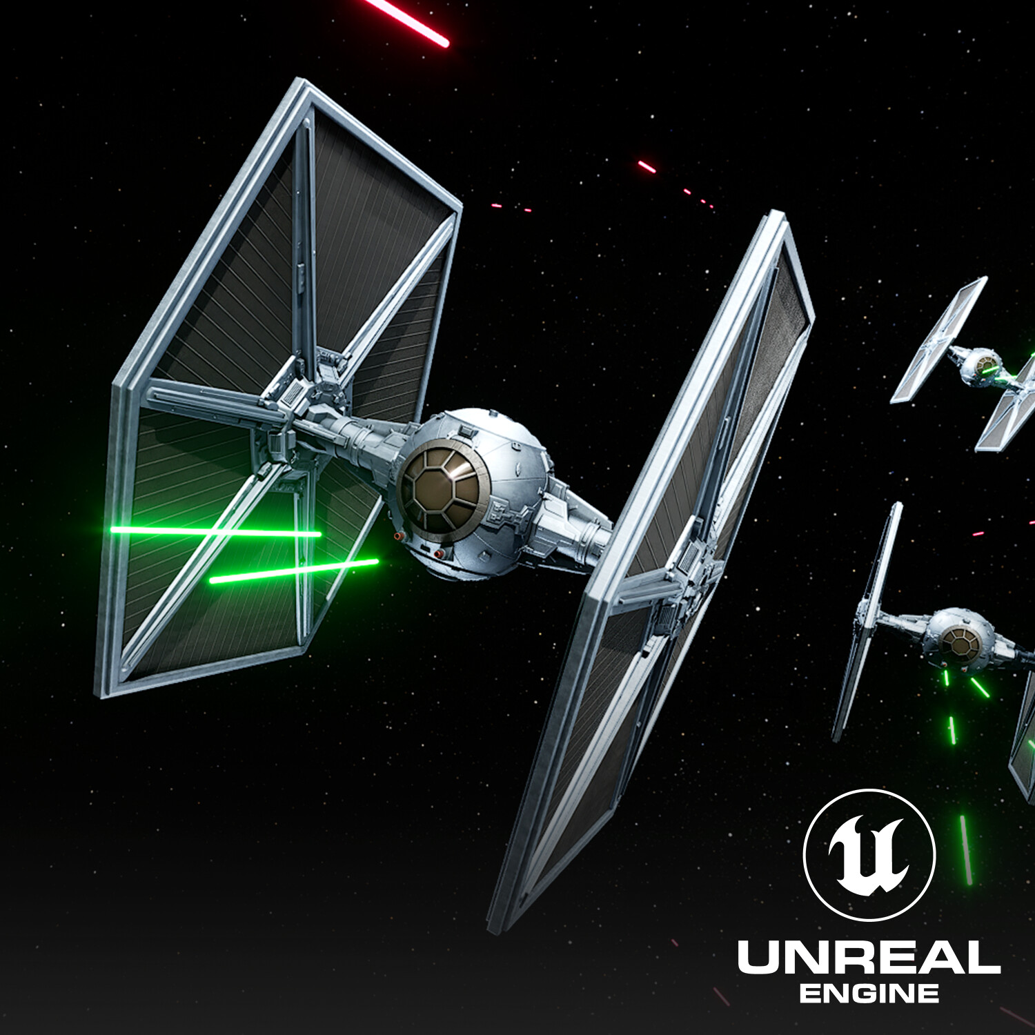 ArtStation - TIE Fighter