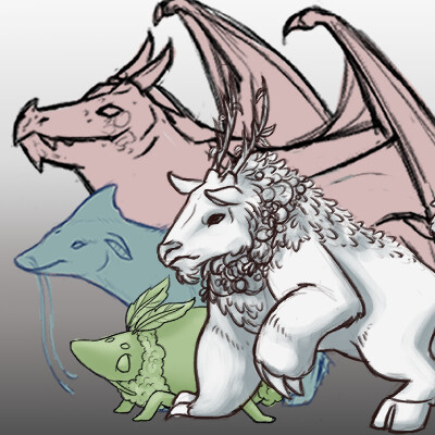 ArtStation - Creature Concepts - Teramorfos