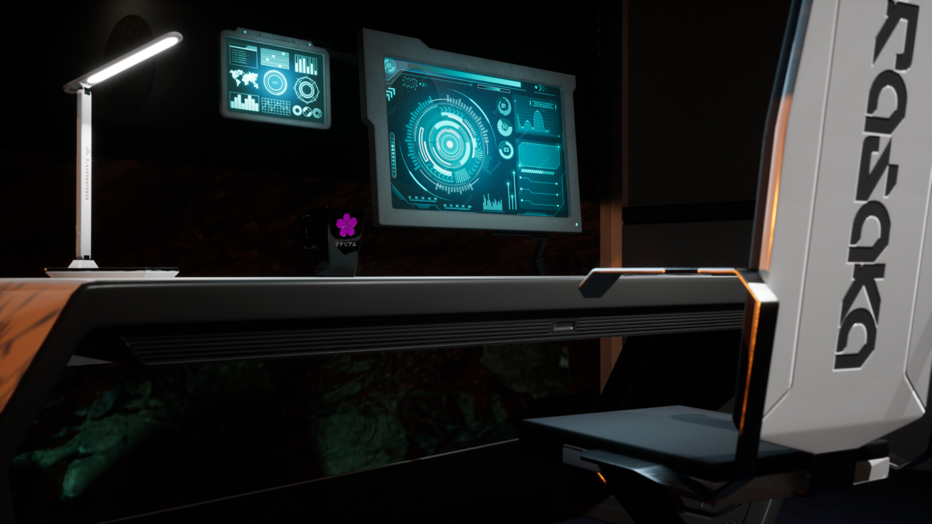 ArtStation - Sci-Fi Desk