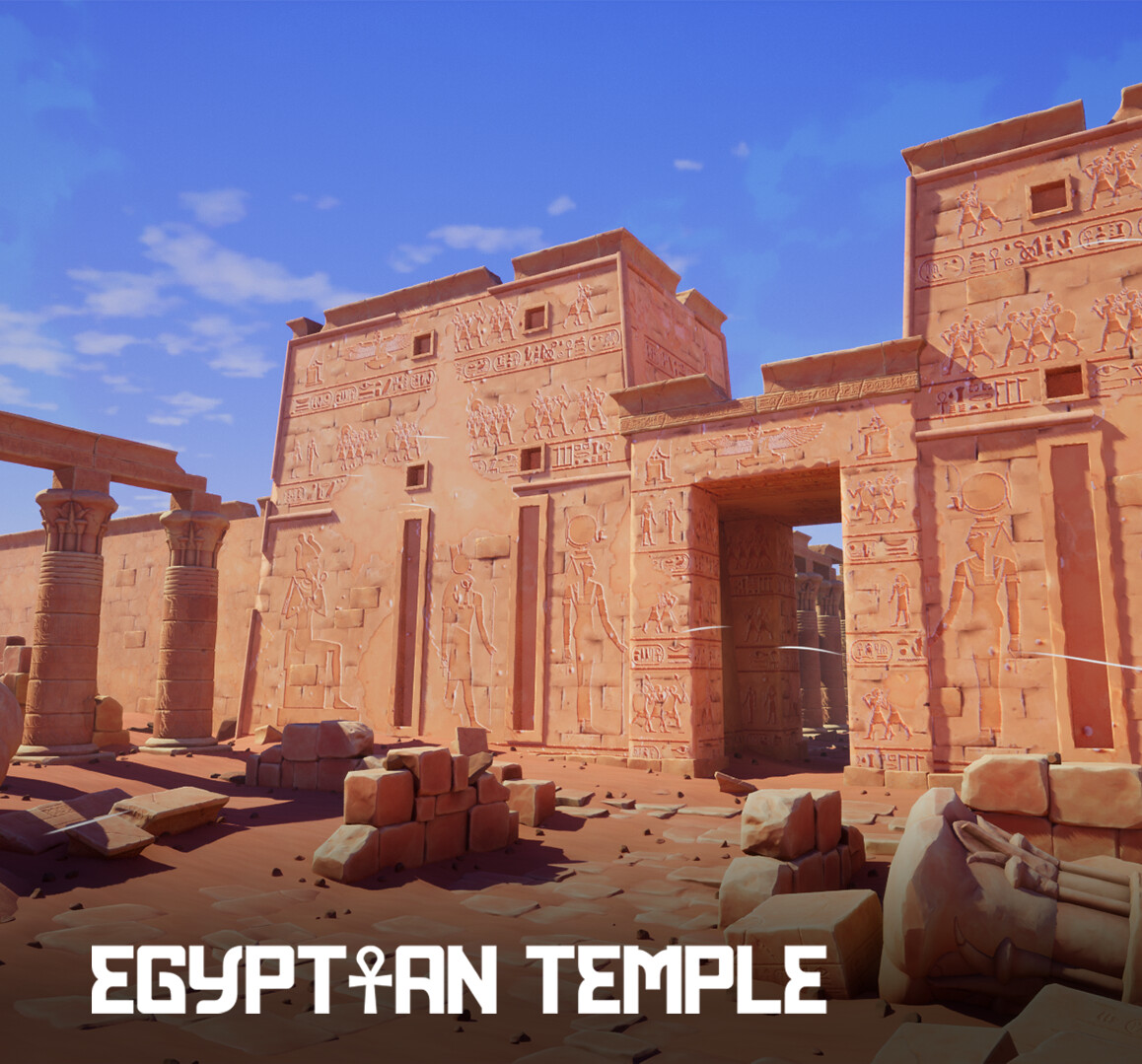 ArtStation - Egyptian Temple