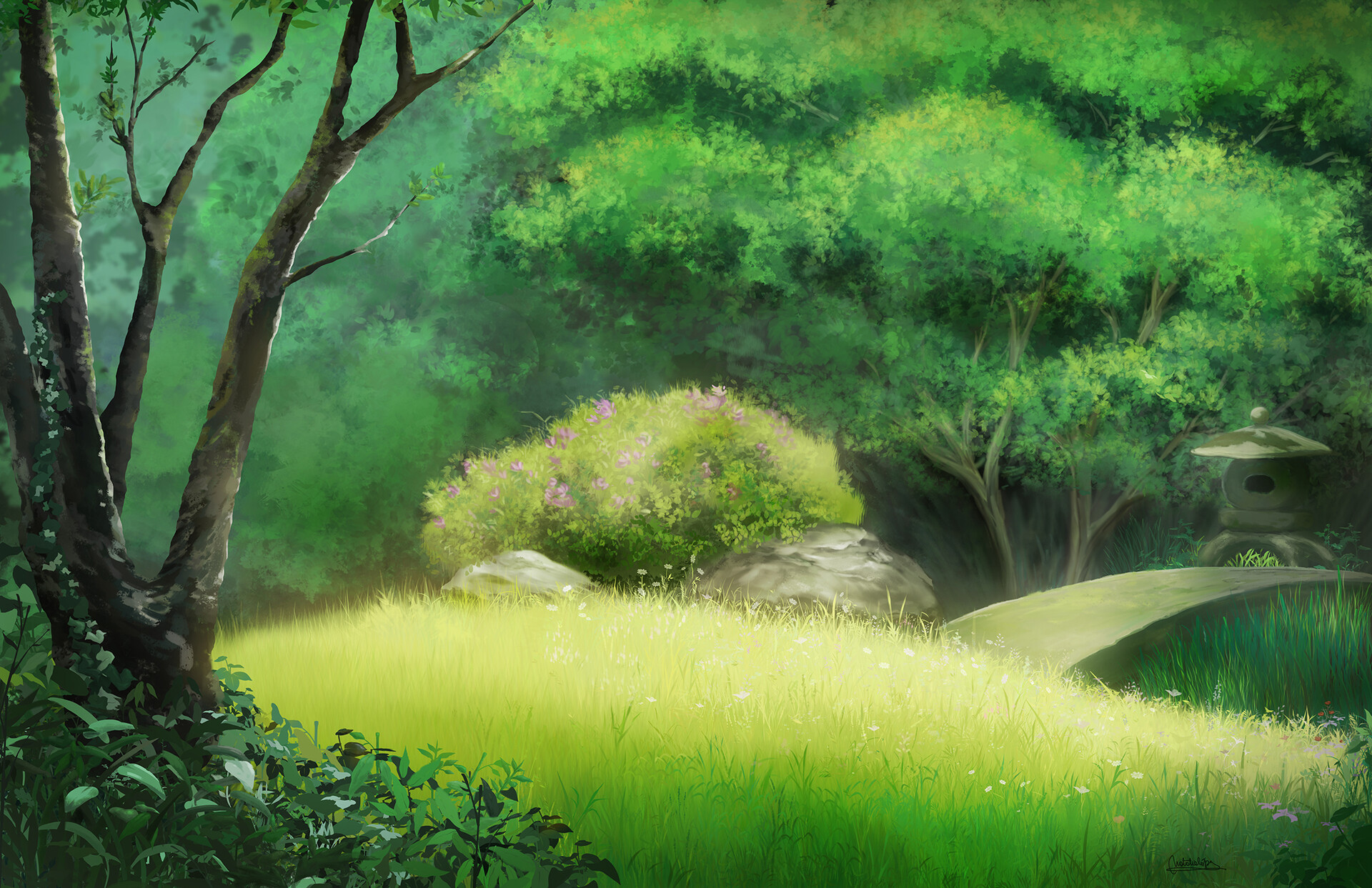 ArtStation - Japanese Garden