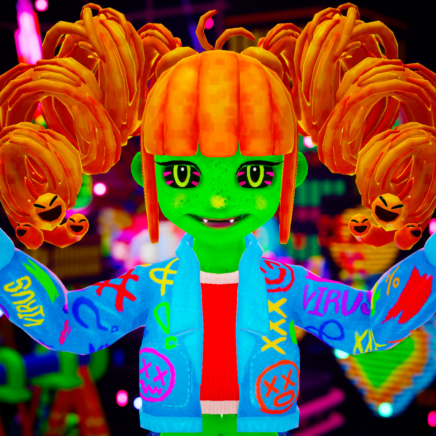 ArtStation - Cyber Medusa