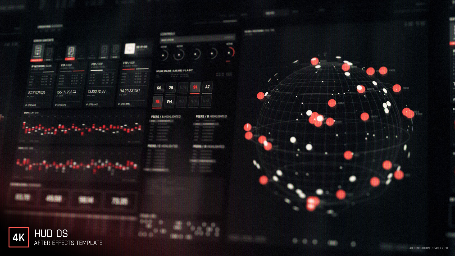 ArtStation - HUD OS - After Effects Template