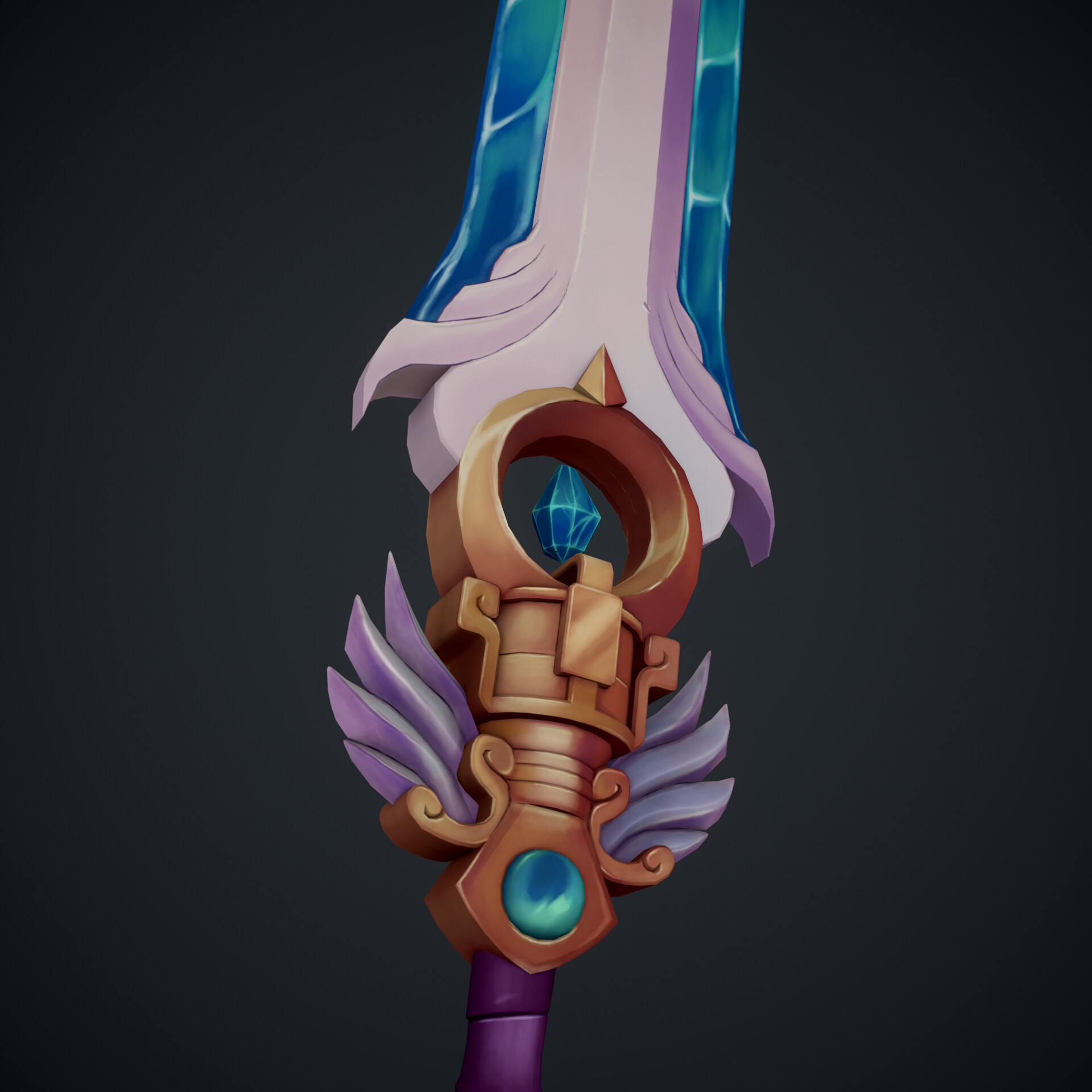 ArtStation - Stylized Fantasy Sword