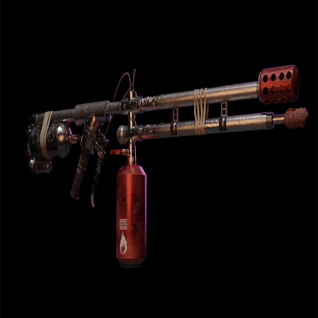 ArtStation - Flamethrower