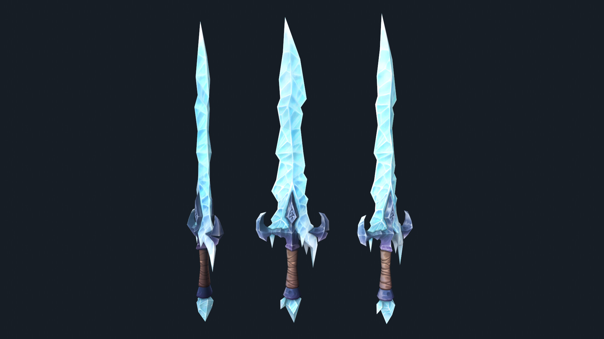 ArtStation - Ice sword