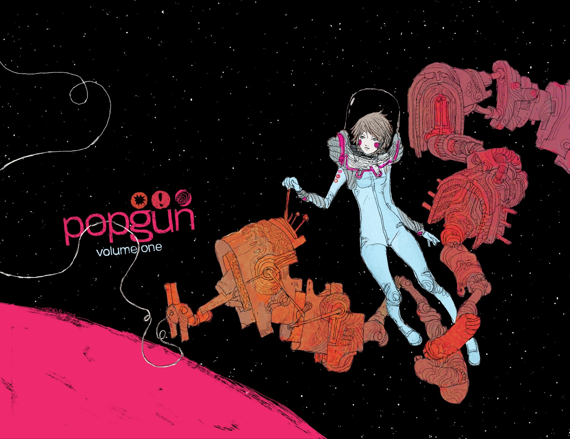 ArtStation - Popgun Comics Title Pages