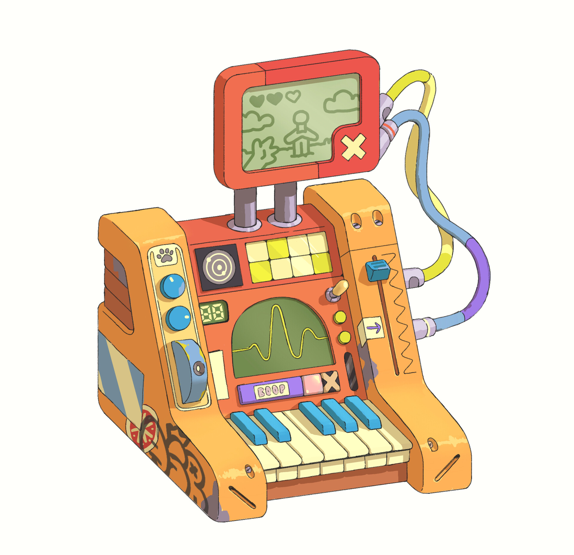 ArtStation - Beep Boop Machine