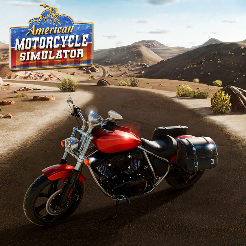 ArtStation - "American Motorcycle Simulator" art 2