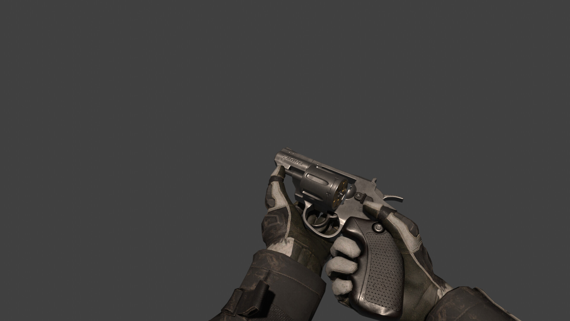 ArtStation - Revolver Animation (Equip and Inspection)