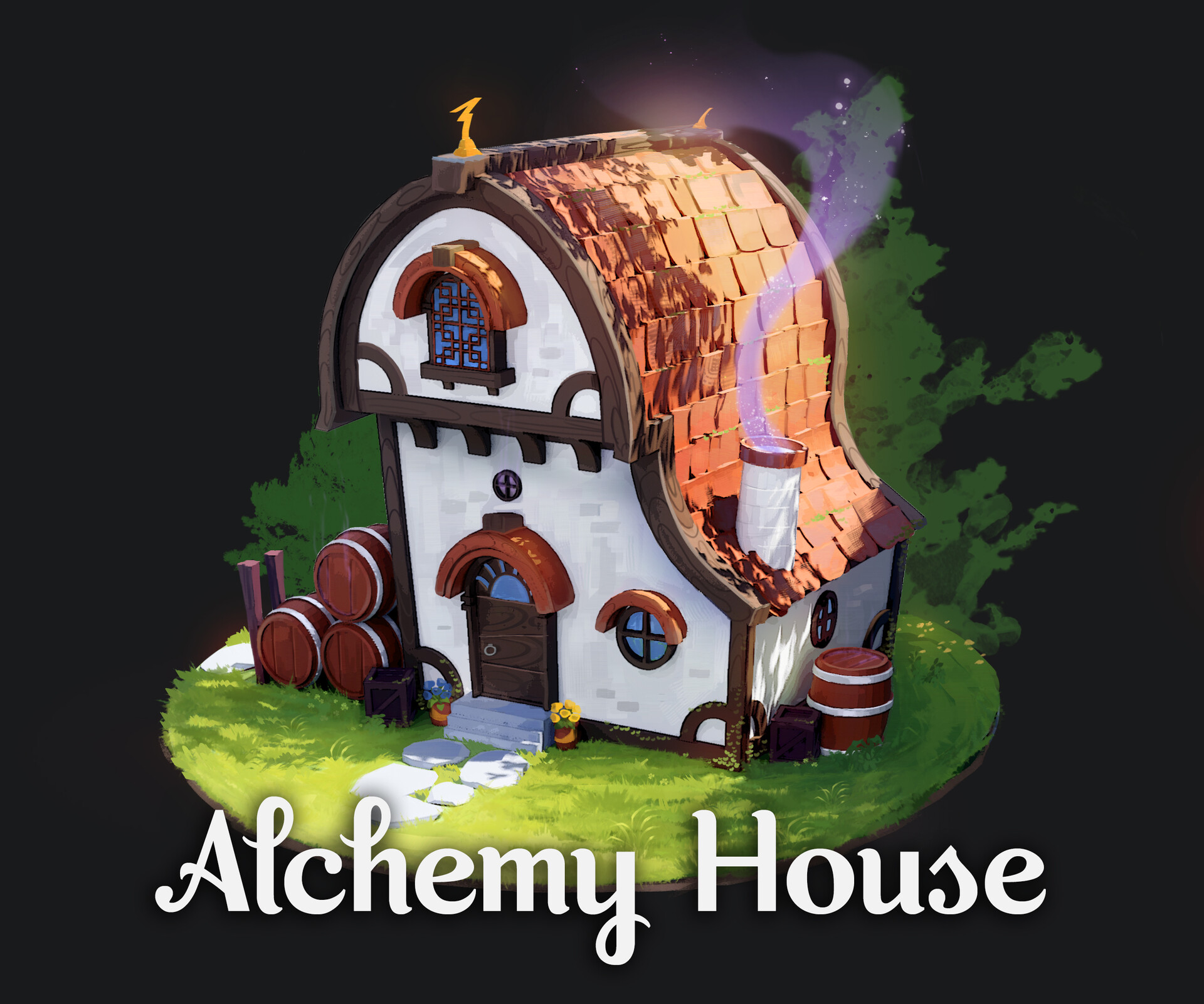 ArtStation - The Alchemist House