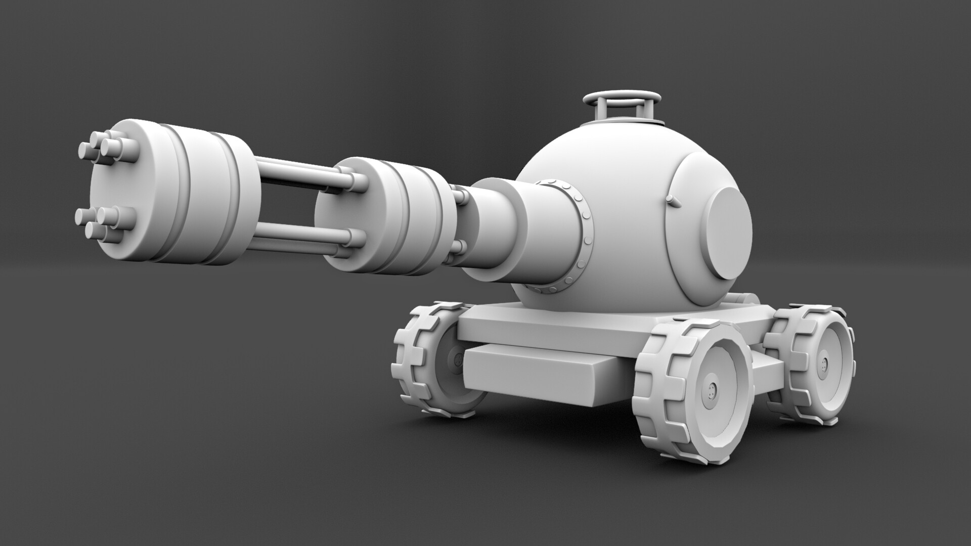 ArtStation - 3D Mini Combat Tank