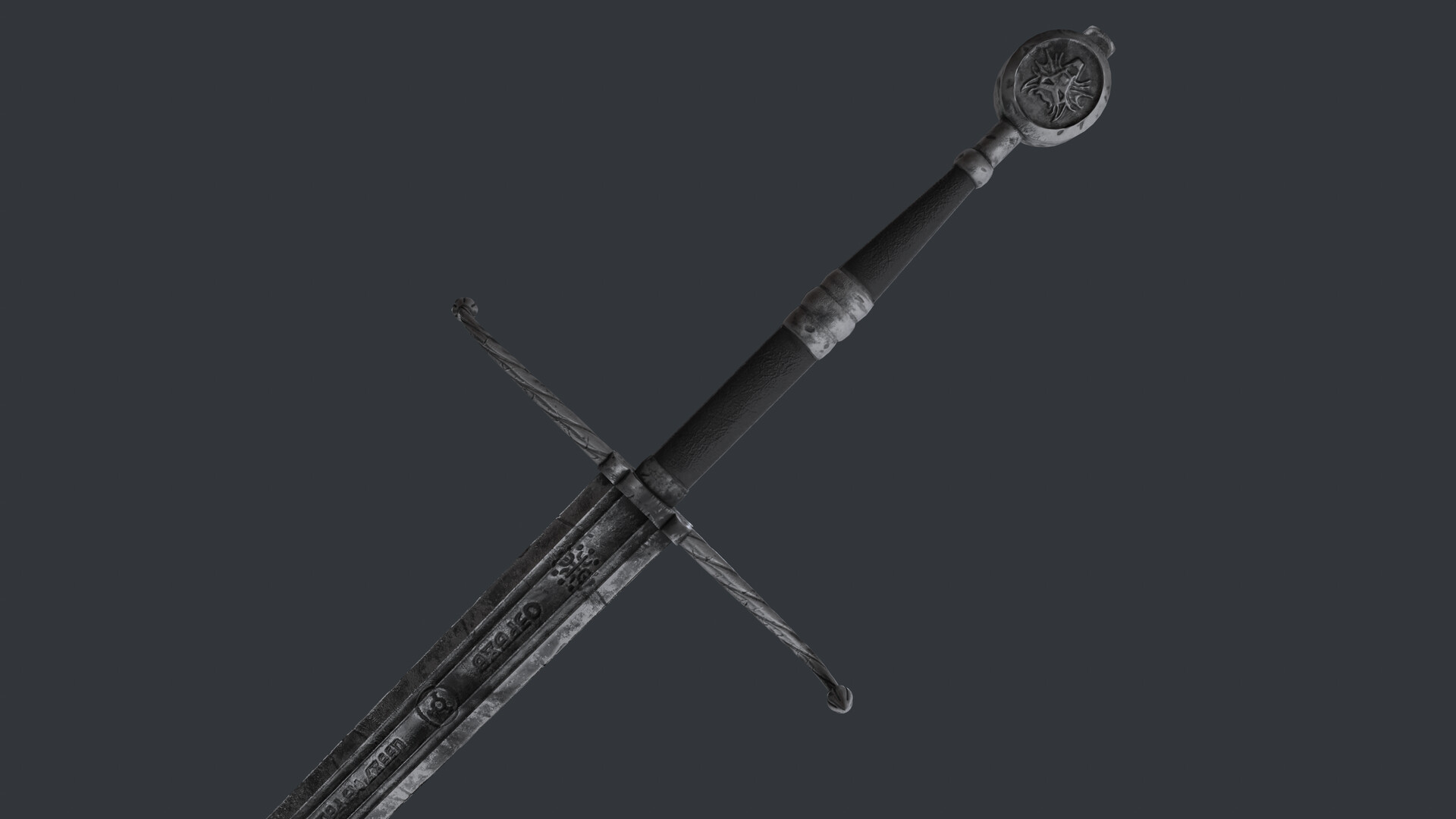 ArtStation - Witcher Inspired Sword