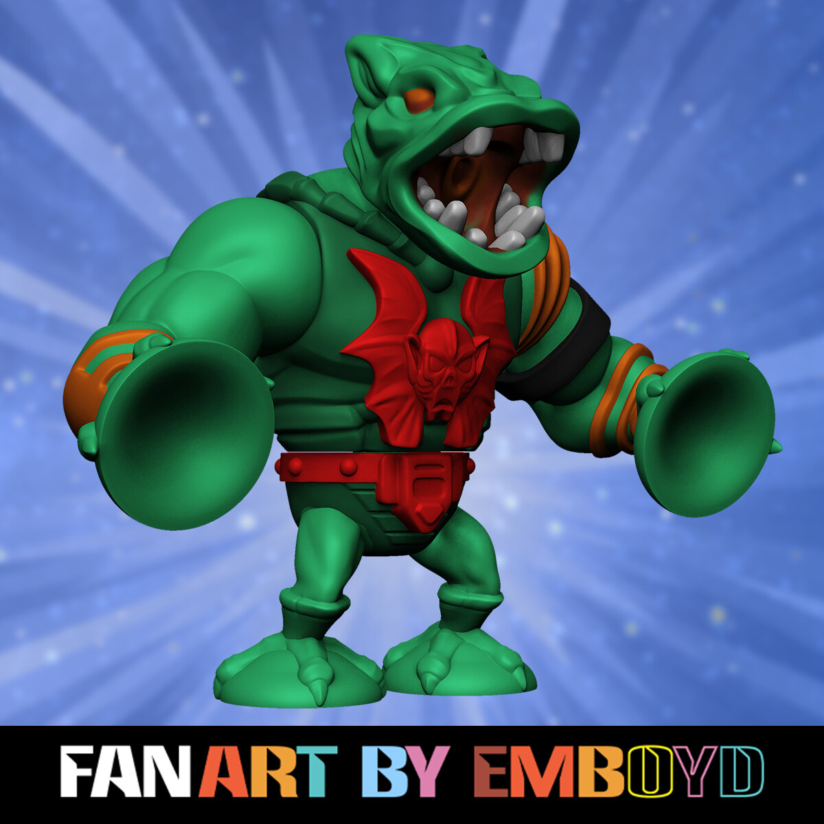 ArtStation - Leech Eternia Minis Style