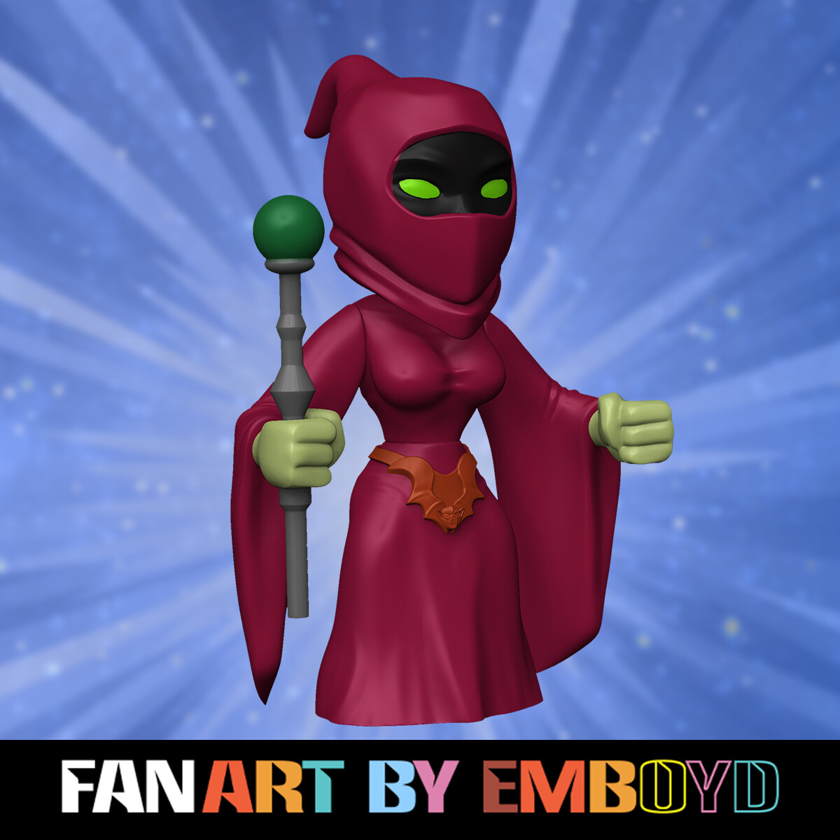 ArtStation - Shadow Weaver Eternia Minis Style