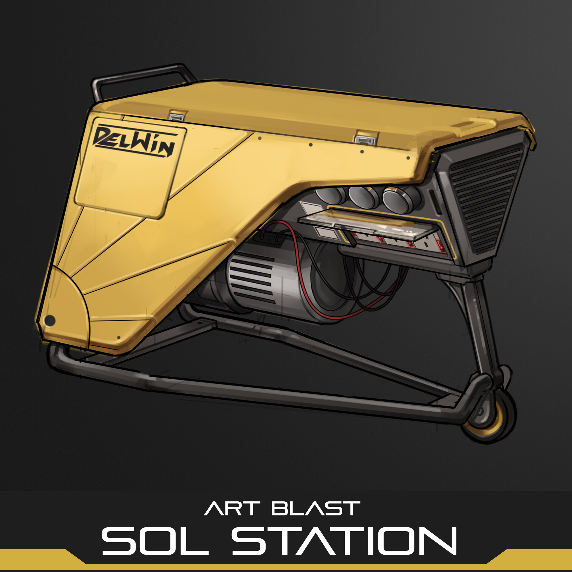 ArtStation - Sol Station - Concept Art & Graphics